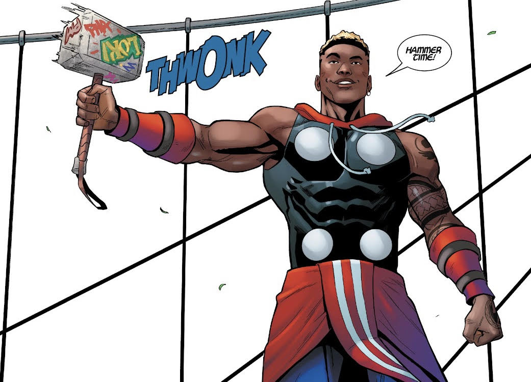 What If...Miles Morales Became Thor 4 Is Giving Modern-Day Minstrelsy